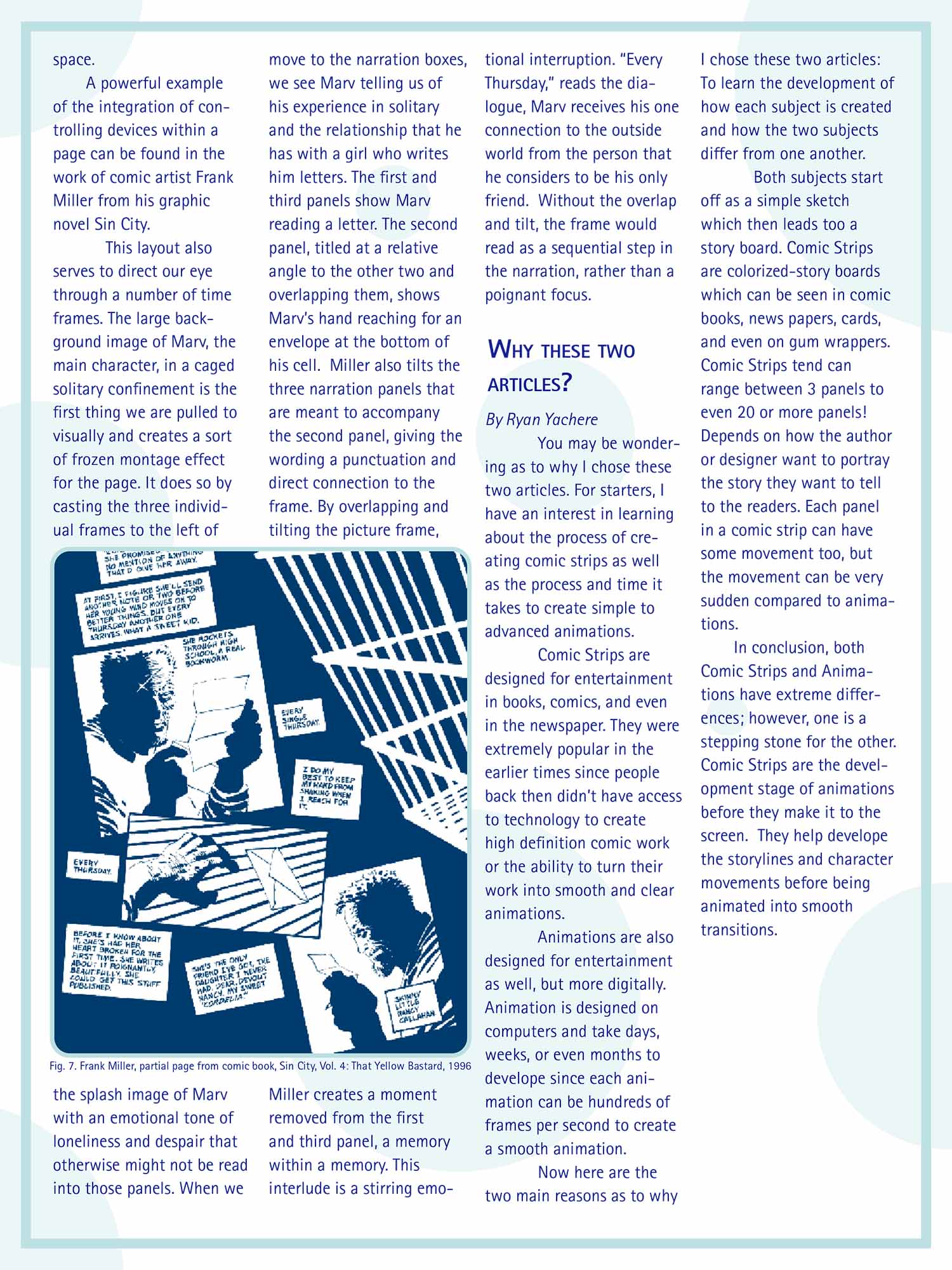 News Article Design: Animation – Portfolio